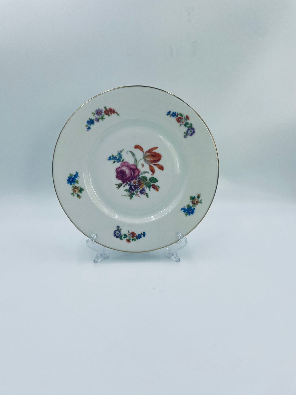 Antique P.C.L flat dinner plate - Ant-art